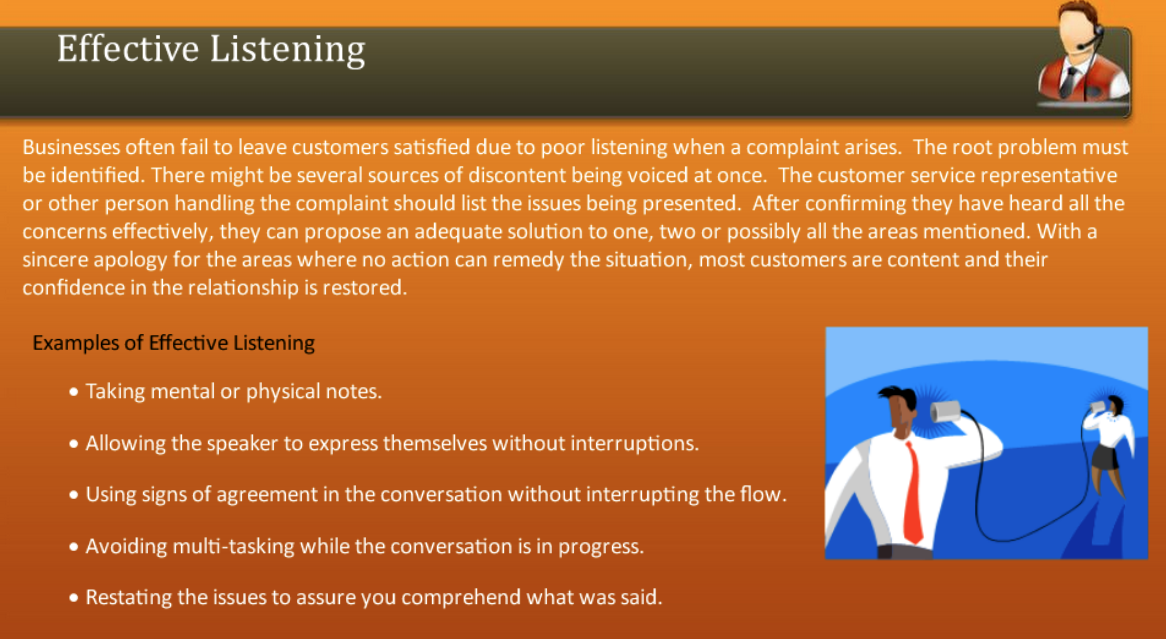 Effective Listening Freshskills